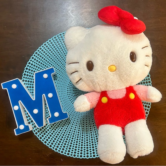 Hello Kitty | Toys | Hello Kitty 516 Plush Toy With Red Overalls Outfit ...